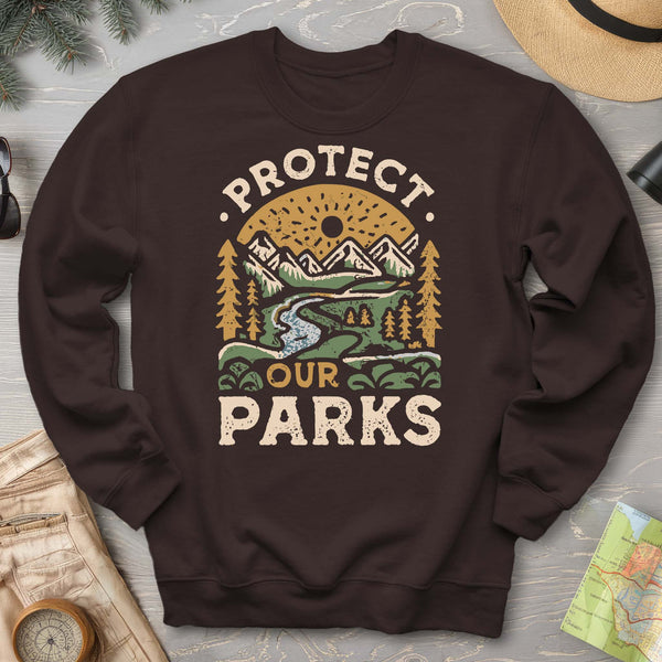 Protect Our Parks Hand-Drawn Sweatshirt – Triangle Threads